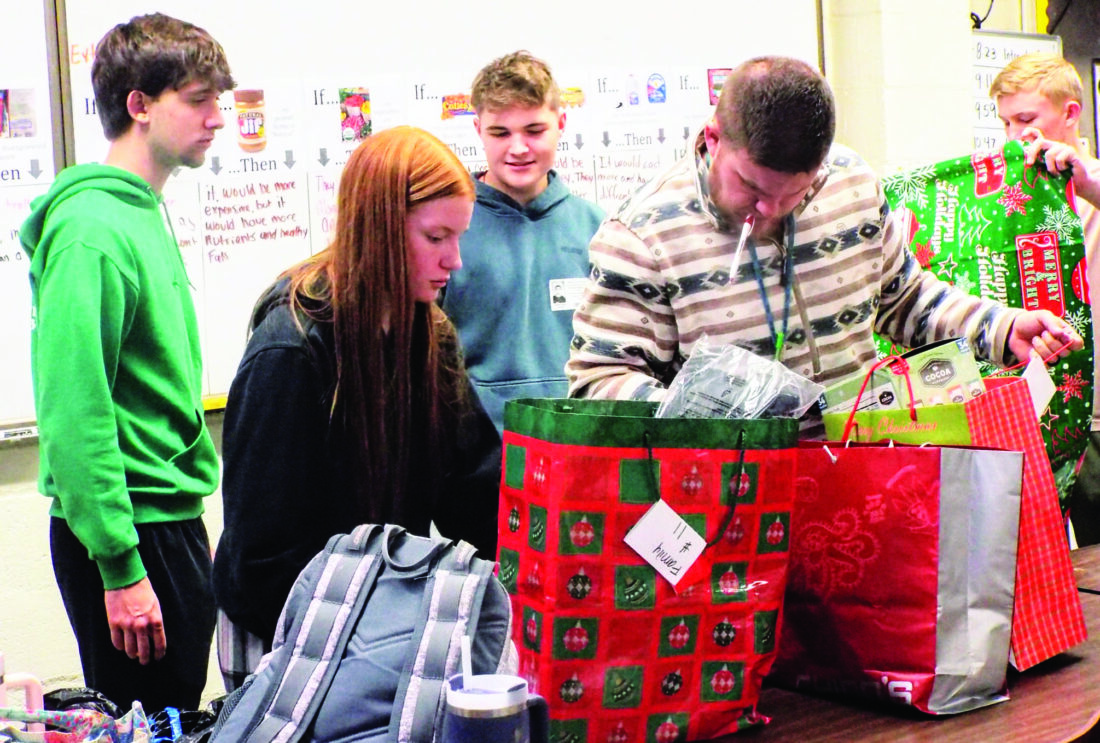 United High School students practice altruism during this holiday ...